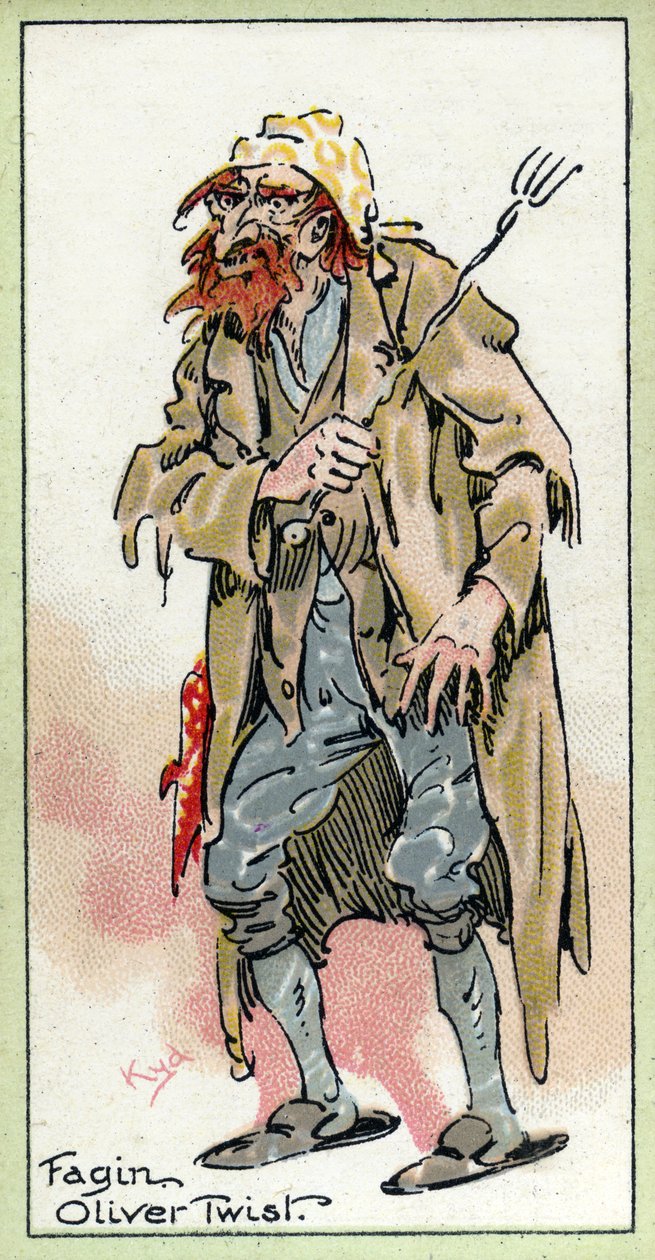 Fagin, from 'Oliver Twist', by Charles Dickens, 1923